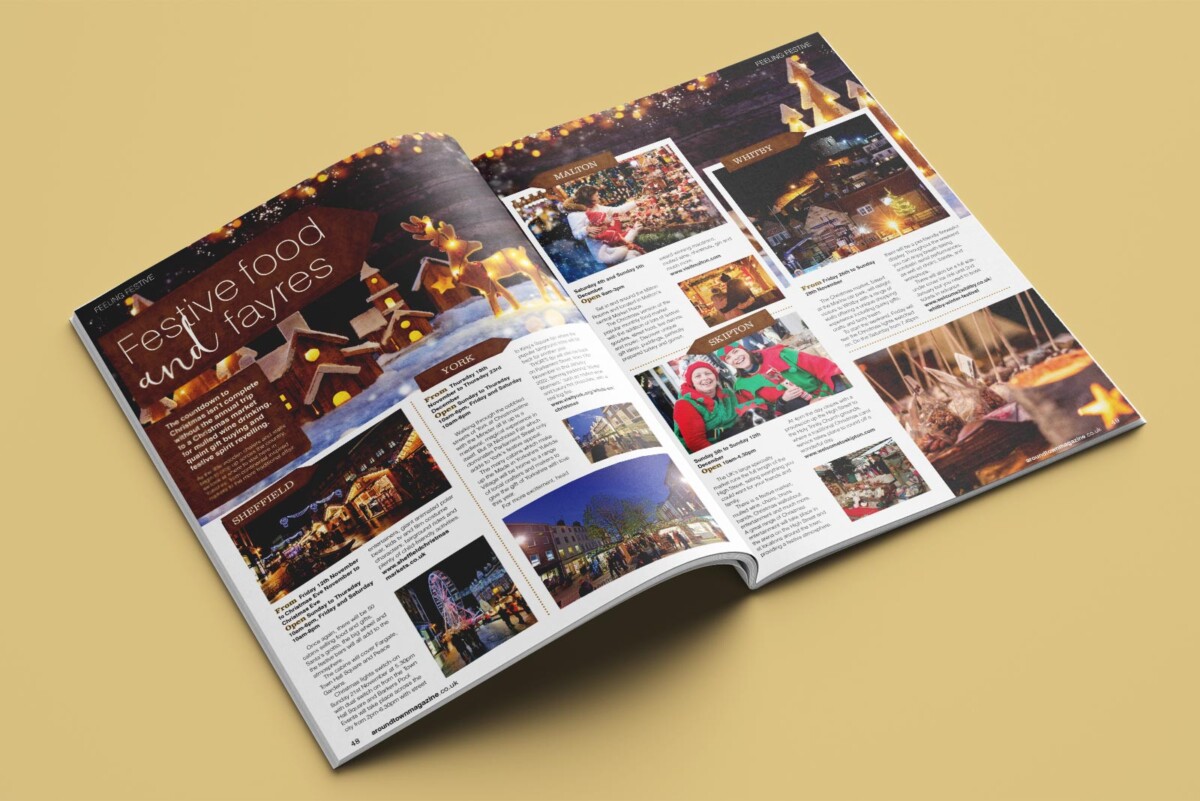 Aroundtown | Magazine Design | Branding & Print Sheffield
