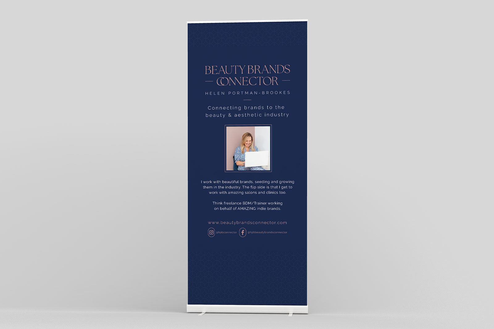 Beauty Brands Connector - Brand & Print Design | SHEAF Design Works ...